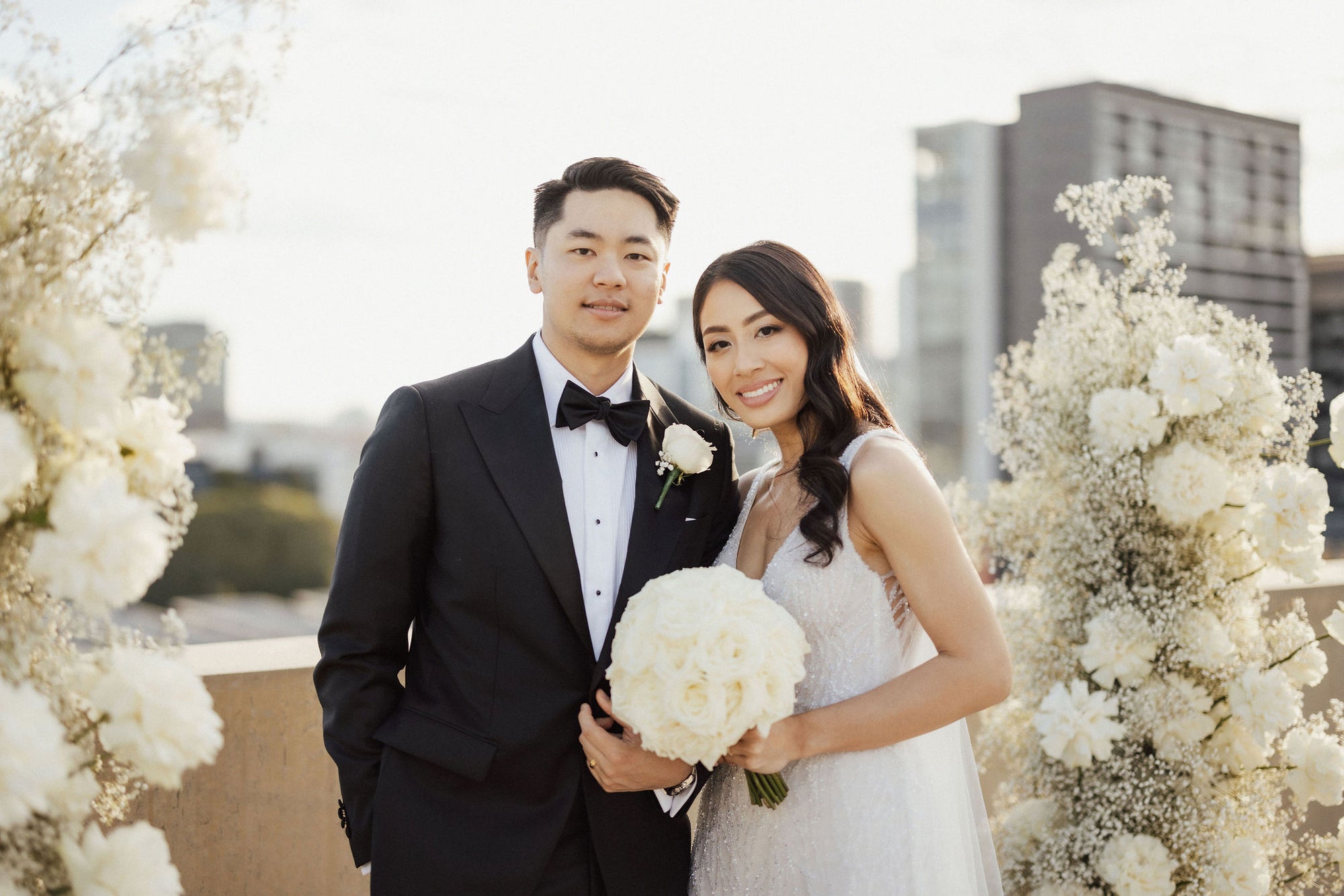 Real Wedding: Tran and Simon's Dreamy Romantic Brisbane Wedding
